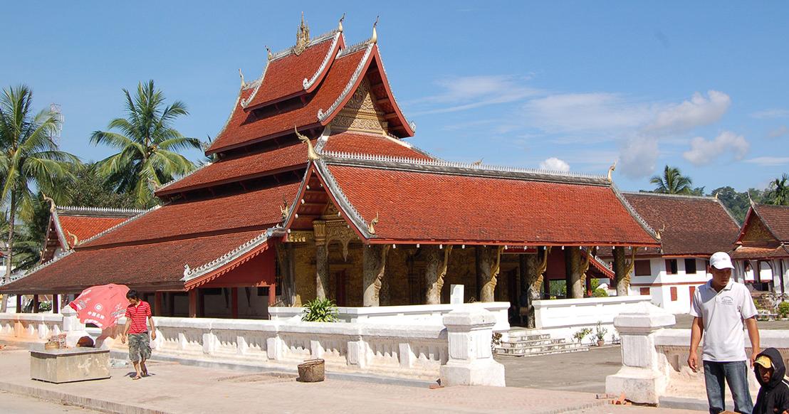 Wat Mai temple, close to the National Museum and former Royal Palace.